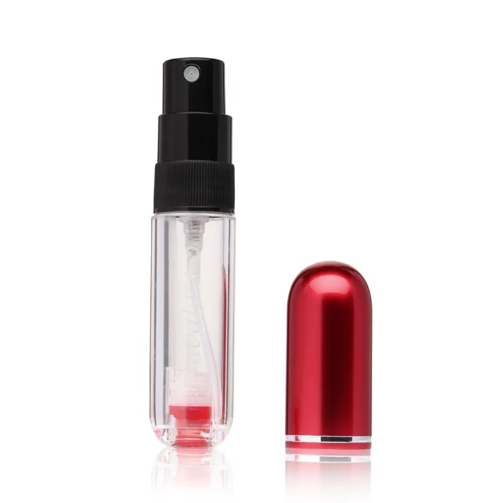 Trav small red book portable perfume bottling cosmetics bottle ...