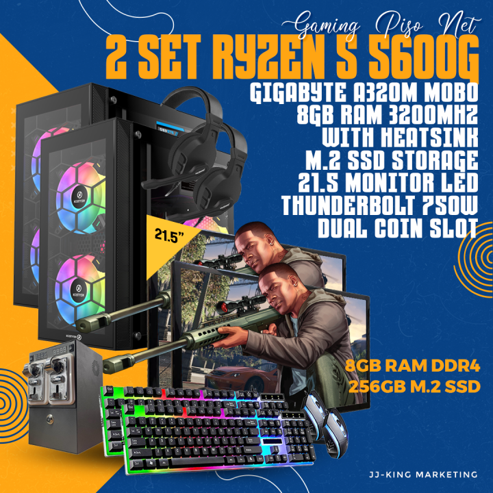 Piso New Gaming Set Up Package / 2 Package Ryzen 5 5600G / Gigabyte ...