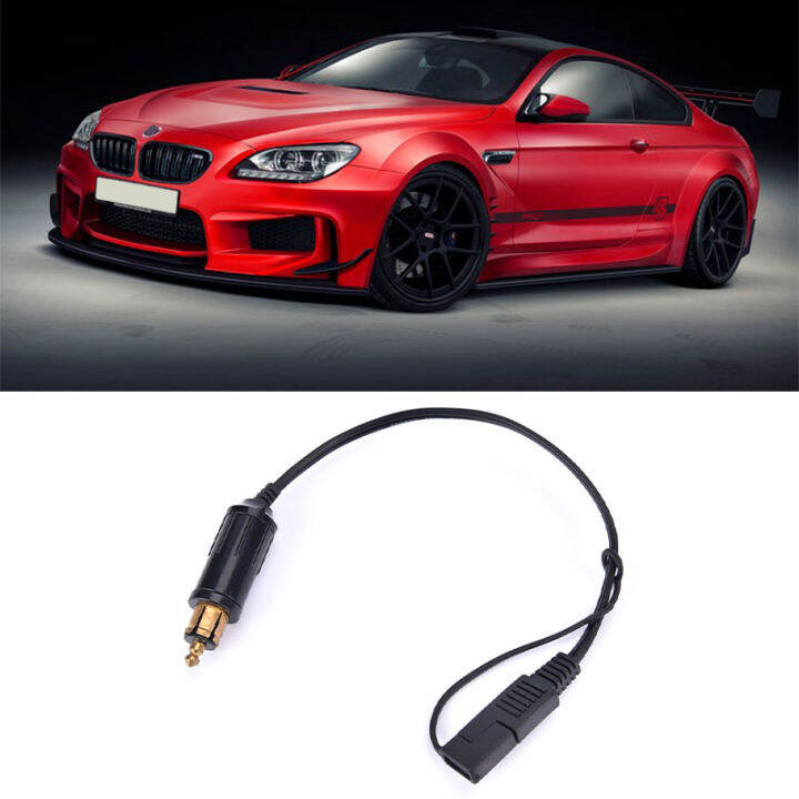 Sissi DIN Hella Powerlet Plug to SAE Battery Adapter Connector Cable ...