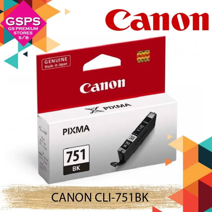 Canon Ink CLI-751 Black / Cyan / Magenta / Yellow / Grey | Lazada