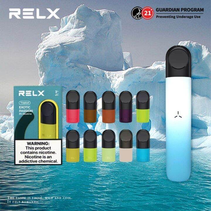 RELX Infinity device kit 5 colors available Free Pod【Mint blue】 | Lazada PH