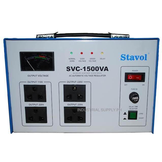 STAVOL ST-1500VA Automatic Voltage Regulator (AVR)Zh1 | Lazada PH