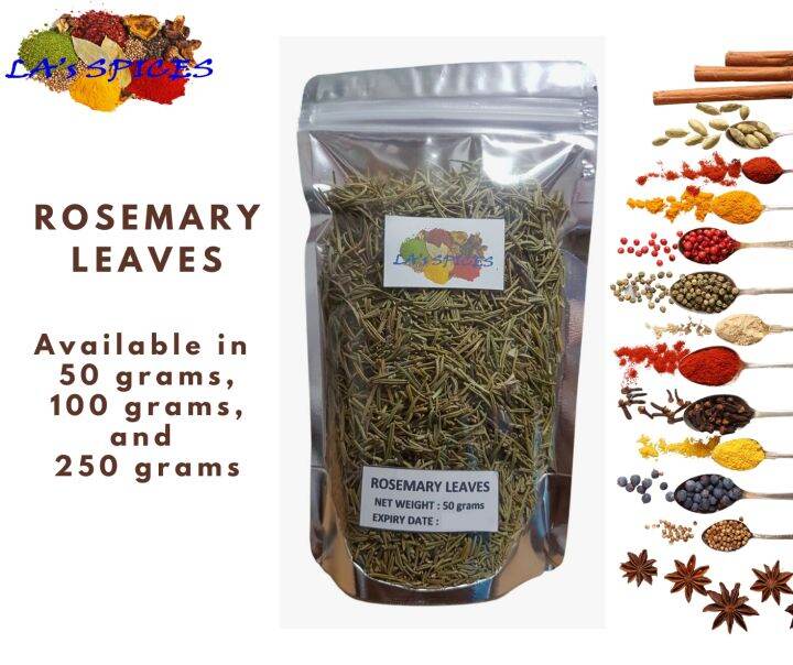 Dried Rosemary Leaves - 50 grams, 100 grams and 250 grams | Lazada PH