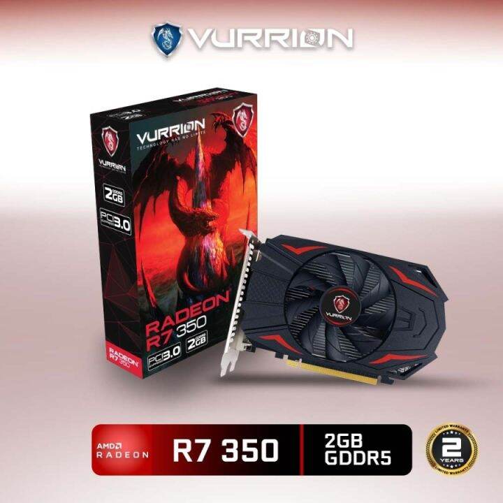 VGA AGS VURRION AMD RADEON R7 350 4GB GDDR5 128BIT | Lazada Indonesia