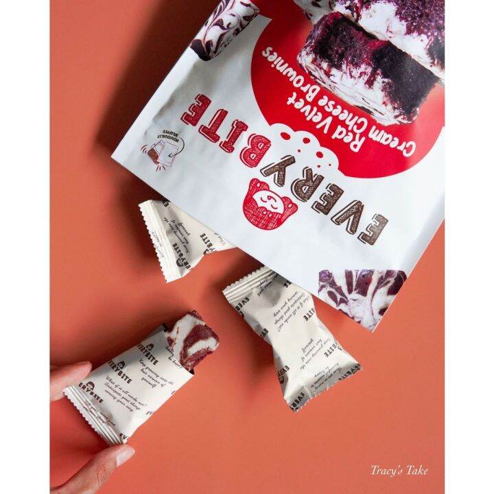 Everybite Red Velvet Cream Cheese Brownies Sweet Delicious Cookies ...