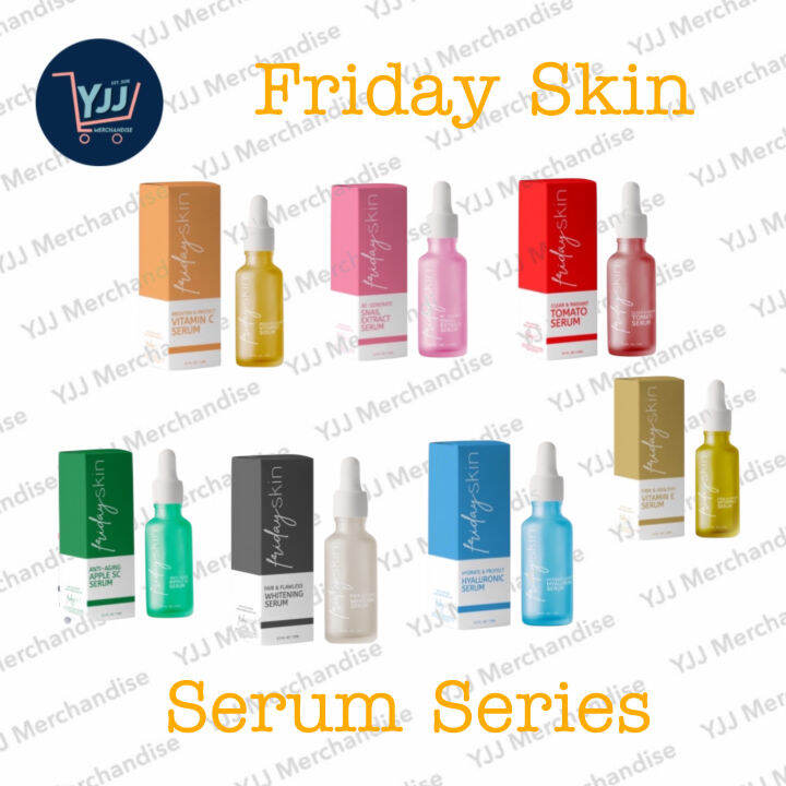 [AUTHORIZED DISTRIBUTOR] FRIDAY SKIN SERUM SERIES | Lazada PH