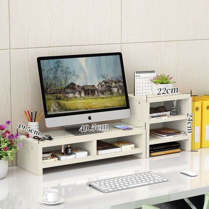 【COD】 Wooden 1/2/3 Layer Multi-functional Storage Rack And Heightened ...