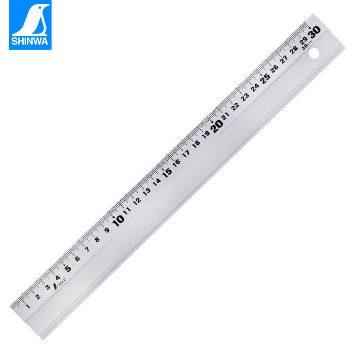 Shinwa Aluminum Art Ruler Protective Advertising Ruler Precision ...
