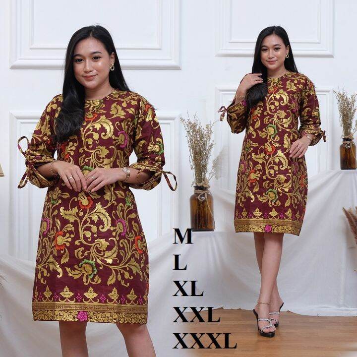 TUNIK BATIK TERBARU 2022 PAKAIAN MODERN MODEL KEKINIAN KAIN BALI PRADA ...