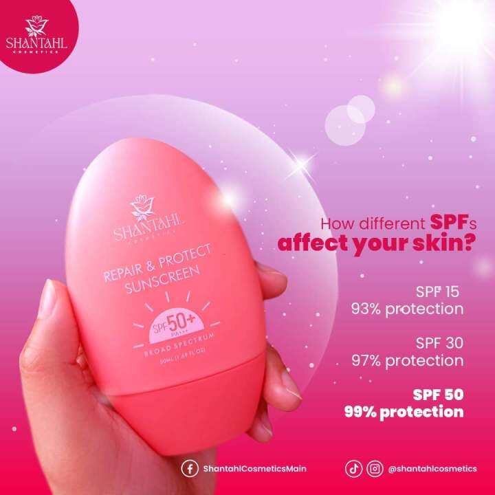 Krasiva Shop | Shantahl Repair and Protect Sunscreen | SPF 50 + PA ...