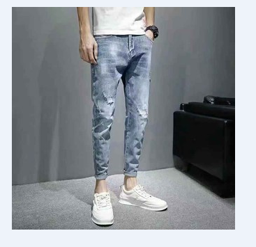 DANIEL Men's Denim Tattered Jeans Size:28-36 | Lazada PH