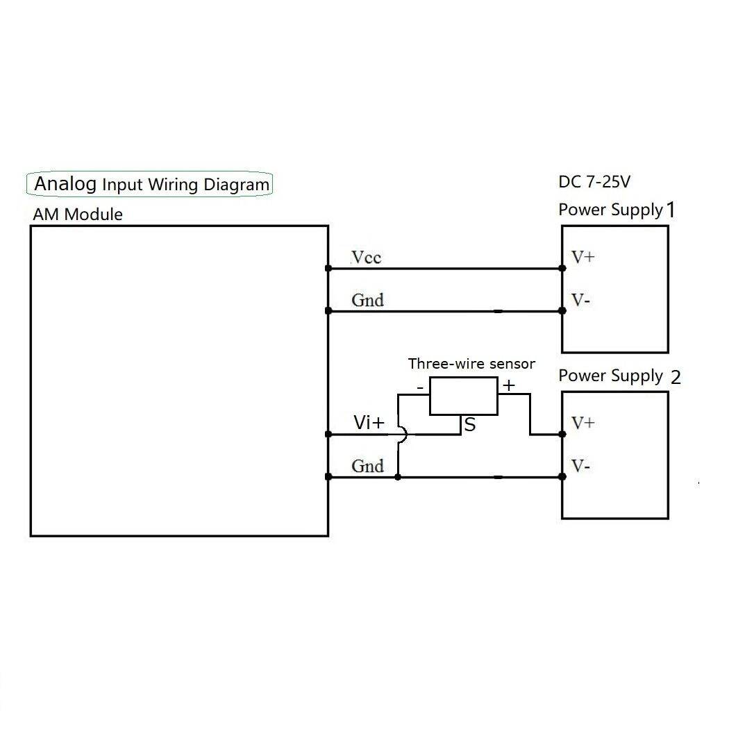 DC 12V-24V 8AI 8VI 4-20MA 0-20MA 0-10V To RS485 ADC Collector โมดูล ...