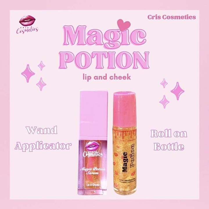 Magic Potion Lip and Cheek tint Roll-on and Wand By cris Cosmetics ...