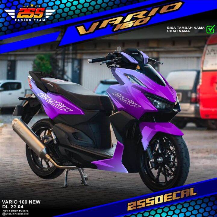 Decal Sticker Honda Vario New 160 Fullbody 2022 - Dekal Stiker All New ...