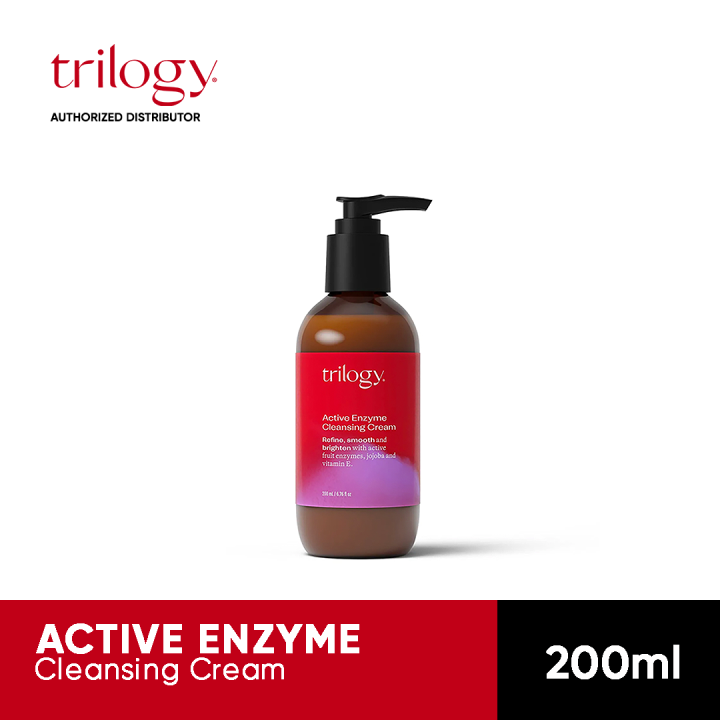 Trilogy Active Enzyme Cleansing Cream (200ml) | Lazada PH