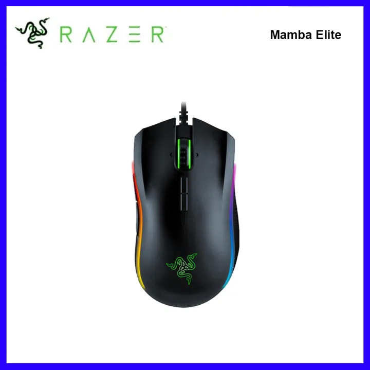 Original Razer Mamba Elite Wired Mouse with Extended Razer Chroma for ...