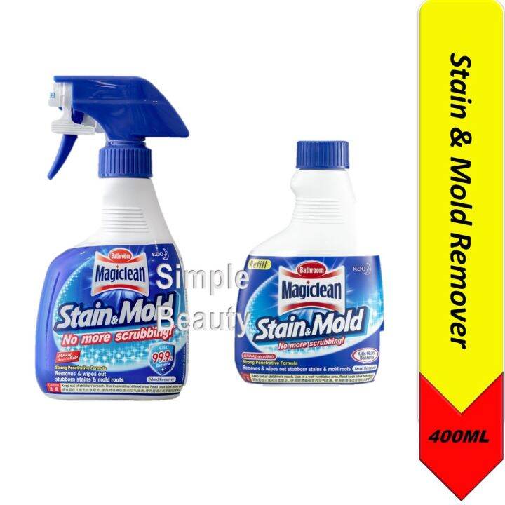 Magiclean Stain & Mold Remover Trigger / Refill, 400ml | Lazada Singapore