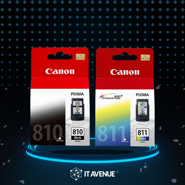 CANON 810 BLACK AND 811 TRI-COLOUR ORIGINAL CARTRIDGE | Lazada PH