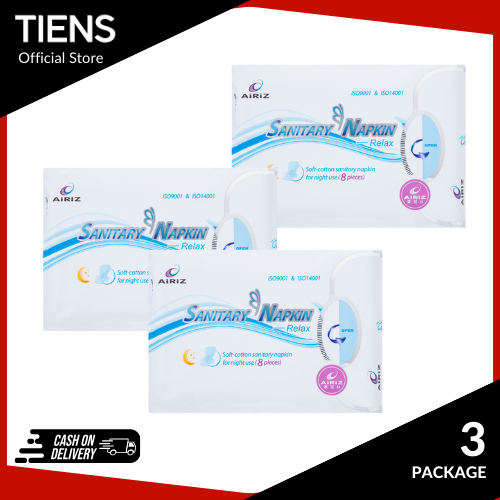 Tiens airiz Herbal Menstrual Pads health sanitary napkins night Anti ...