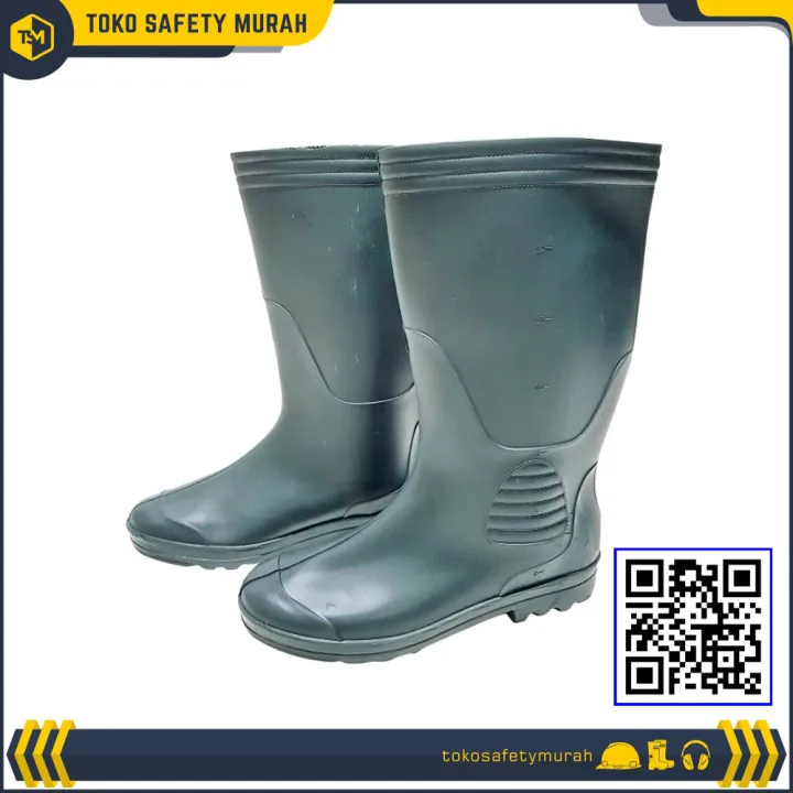 Sepatu Boot Karet Forli Model Tinggi Panjang Bot Proyek Banjir Cor ...