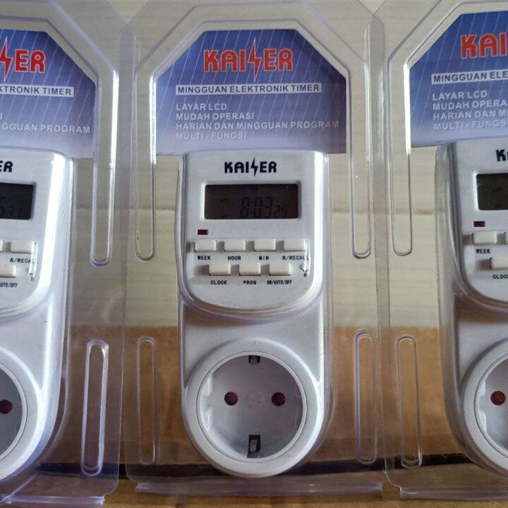 Timer Otomatis Kaiser multi fungsi | Lazada Indonesia