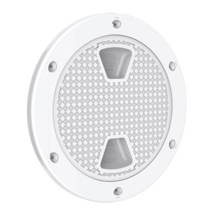 1 Piece Round Deck Inspection Access Hatch Cover 4Inch Plastic Boat ...