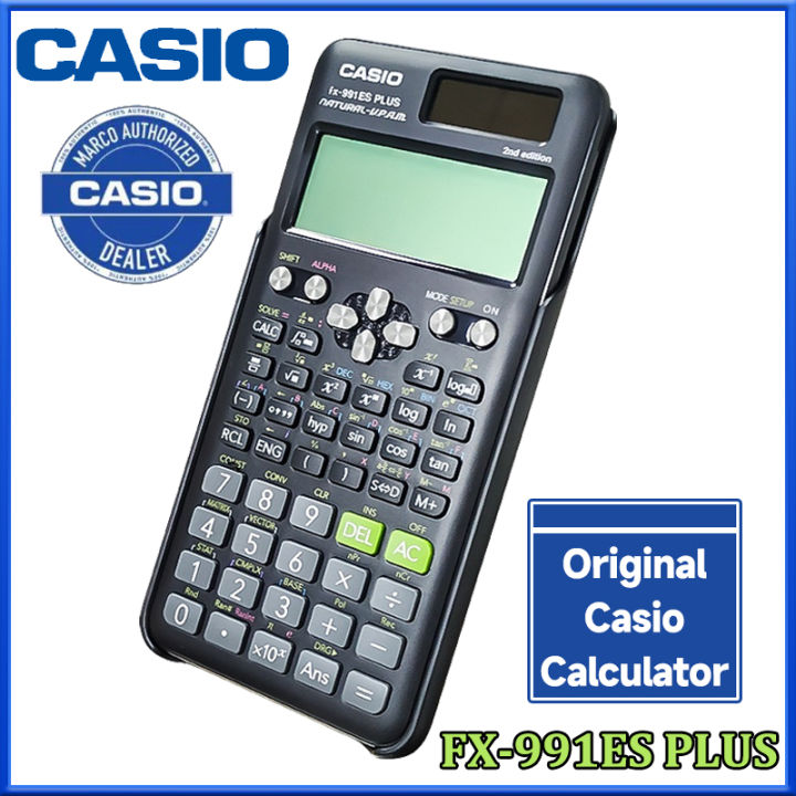 Casio FX-991ES PLUS เครื่องคิดเลขวิทยาศาสตร์คาสิโอ คาสิโอ เครื่องคิดเลข ...
