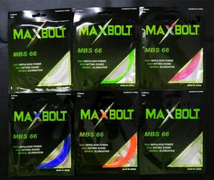 MAXBOLT String MBS66 ( 100% Original ) Made in Japan | Lazada