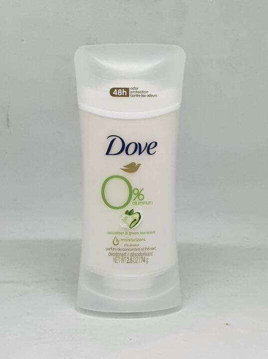 Dove Deodorant Antiperspirant Stick Cucumber Green Tea & Fresh 74g ...