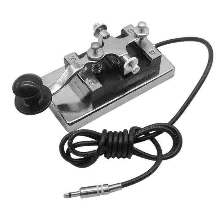 K4 Heavy Duty Key CW Short Wave Key 6.5mm Plug K4 Key Morse Code ...