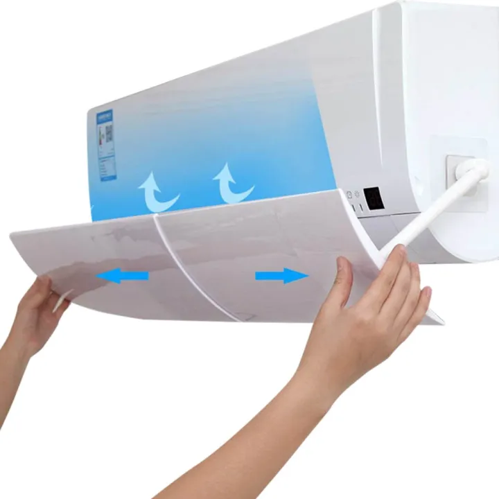 Kssme ♂♞ Adjustable Air Conditioner Cover PP Airconditioner Deflector ...