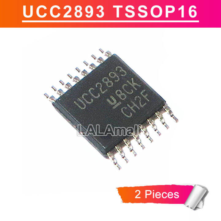 2ชิ้น UCC2893 TSSOP-16 UCC2893PWR TSSOP16 TSSOP SMD PWM ควบคุมชิป IC ใหม่เดิม | Lazada.co.th