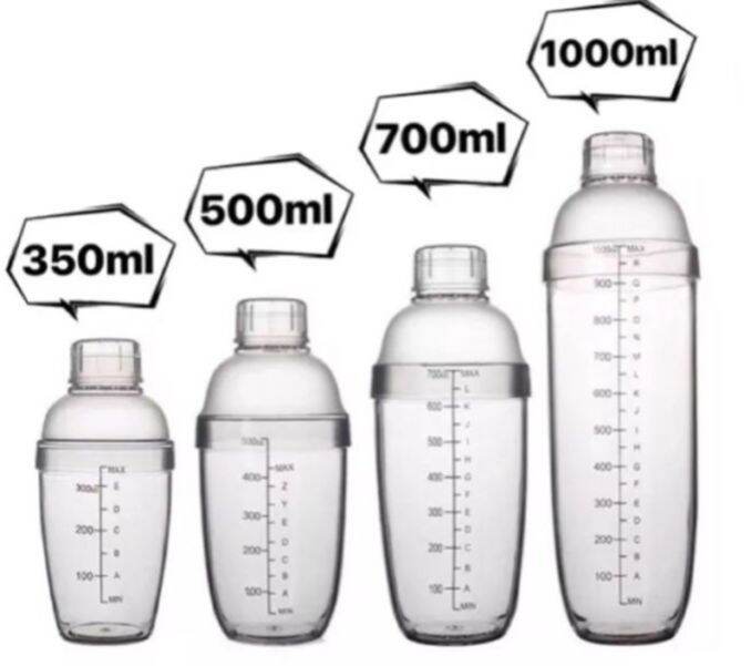 Liquid Shaker Acrylic 350ml,500ml,700ml,1000ml | Lazada PH