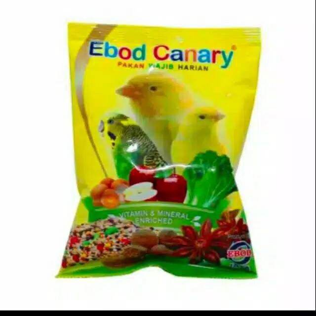 PAKAN BURUNG EBOD KENARI-250 GRAM-MULTI VTAMIN DAN MINERAL | Lazada ...
