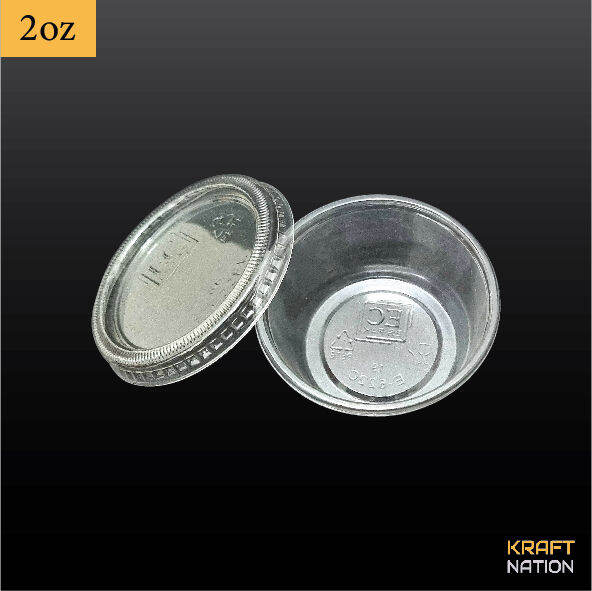 [Wholesale] 2oz/50ml PETE Sauce Container / Plastic Round container ...