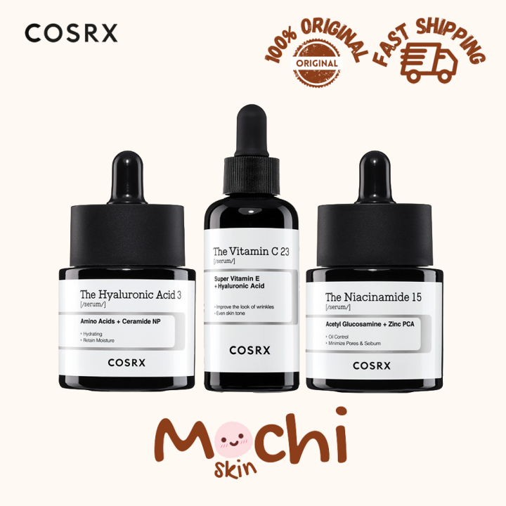 COSRX The Vitamin C 23 / Niacinamide 15 / Hyaluronic Acid 3 Serum 20g | Lazada