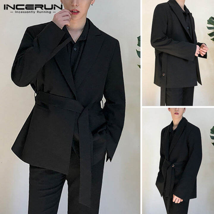 Beehoo INCERUN Men's Fashion Long Sleeve Clubwear Blazer Single ...