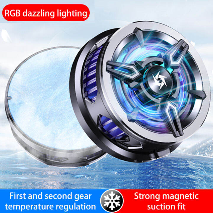 NicEseed SL13 Mobile Phone Cooling Fan Magnetic Suction Radiator ...