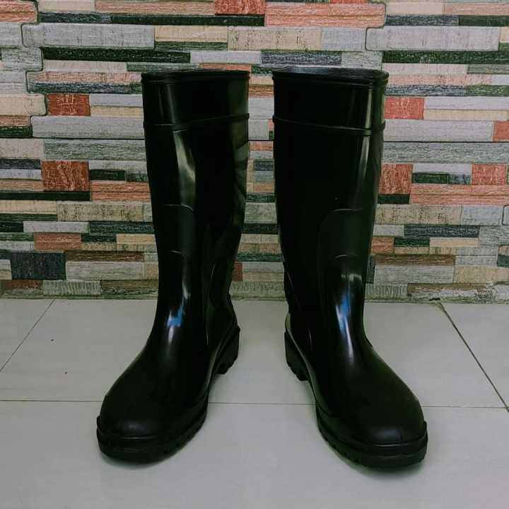 TUKUO Sepatu Boots Karet - Sepatu Boot Safety - Sepatu Proyek - Sepatu ...