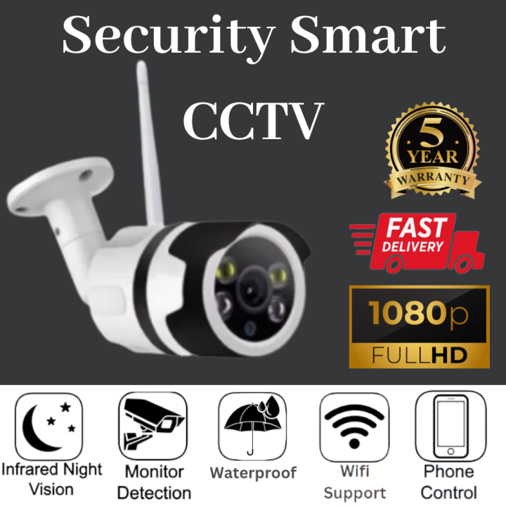 I9 Home Security Camera with Auto Tracking IR Night Vision CCTV ...