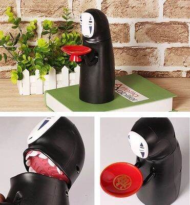 Spirited Away Kaonashi No-Face Steal Coin Piggy Bank Electronic Plastic ...