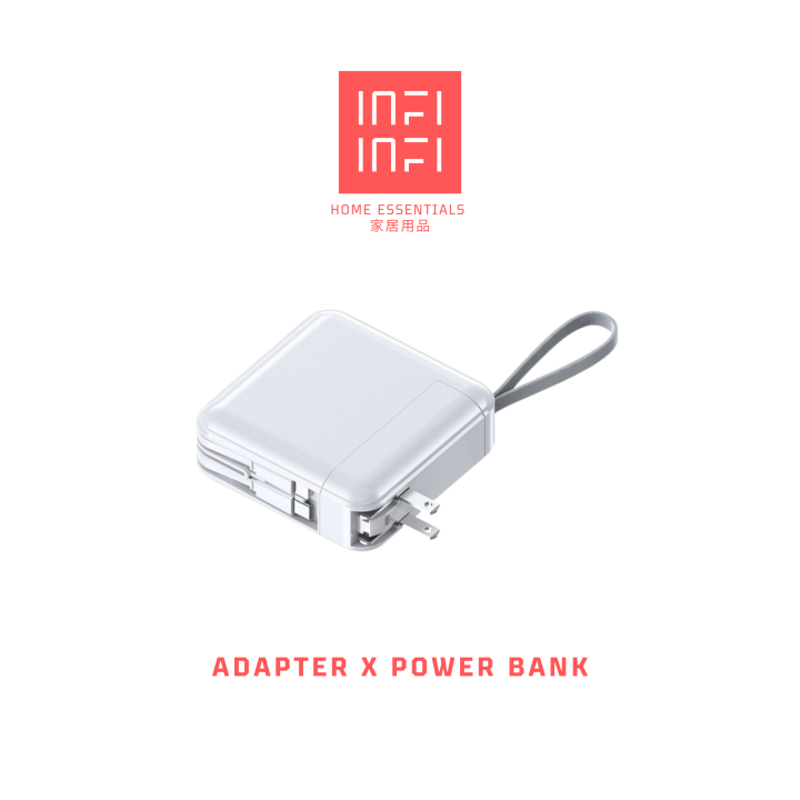 Adapter x Power Bank | Lazada