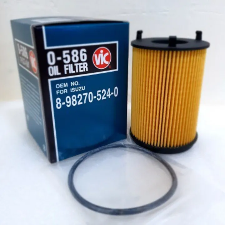 VIC Oil Filter Isuzu Mux D-max (O-586) | Lazada PH