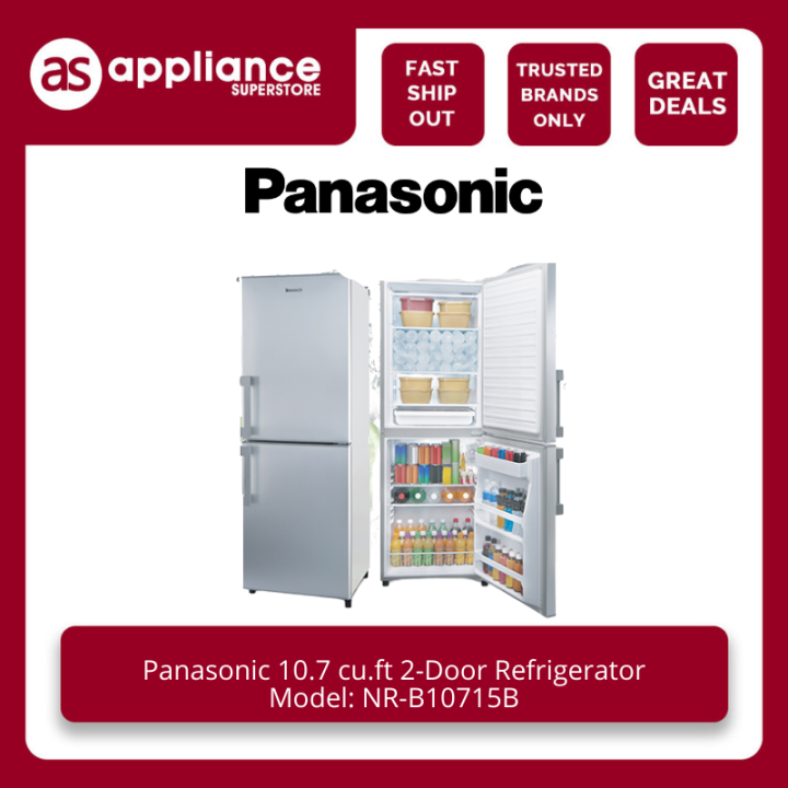 Panasonic 10.7 cu.ft. 2-Door Refrigerator NR-B10715B | Lazada PH