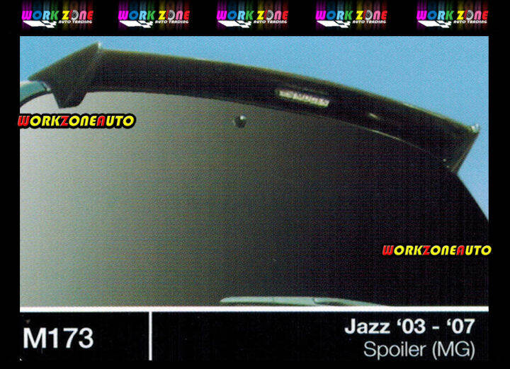 M173 Honda Jazz 03-07 Top Fiber Spoiler (Mugen) OEM Body kit Bodykit ...