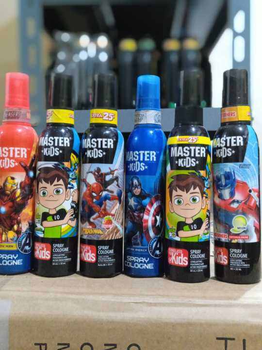 MASTER KIDS PARFUM ANAK 100gr - KARKTER | Lazada Indonesia