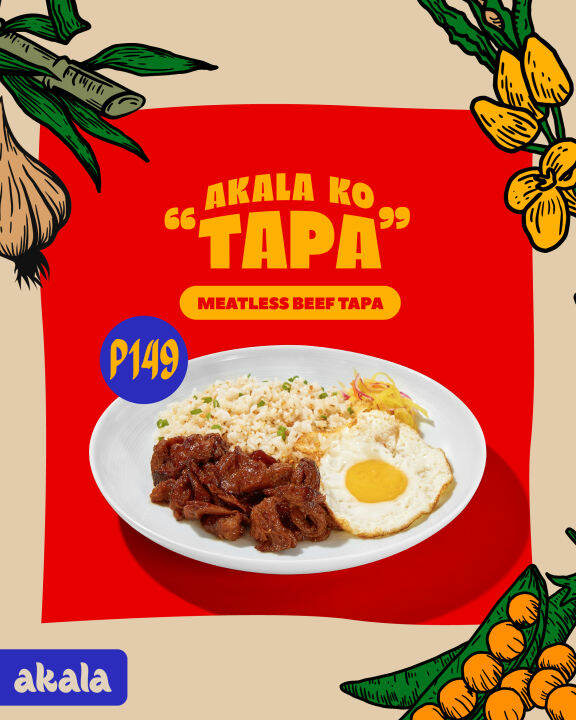 Akala Ko "Beef Tapa" (180g) – Plant-Based, Meat-Free Filipino "Beef ...