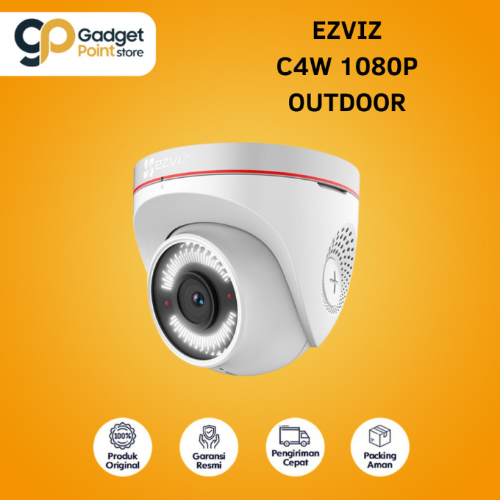 IP Camera EZVIZ C4W Dome 1080P Outdoor Smart CCTV with Active Defense ...