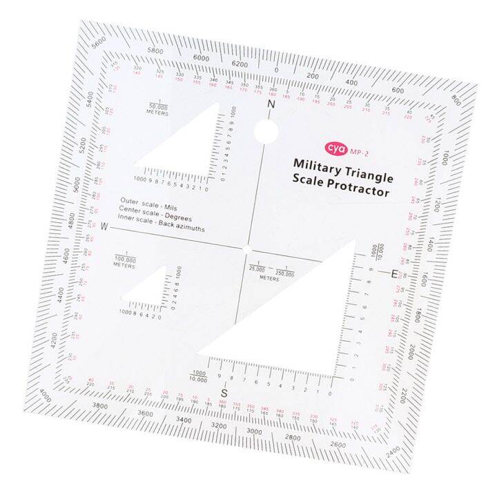 Military Style UTM/MGRS Coordinate Scale Map Reading and Land Navigation Topographical Map Scale ...