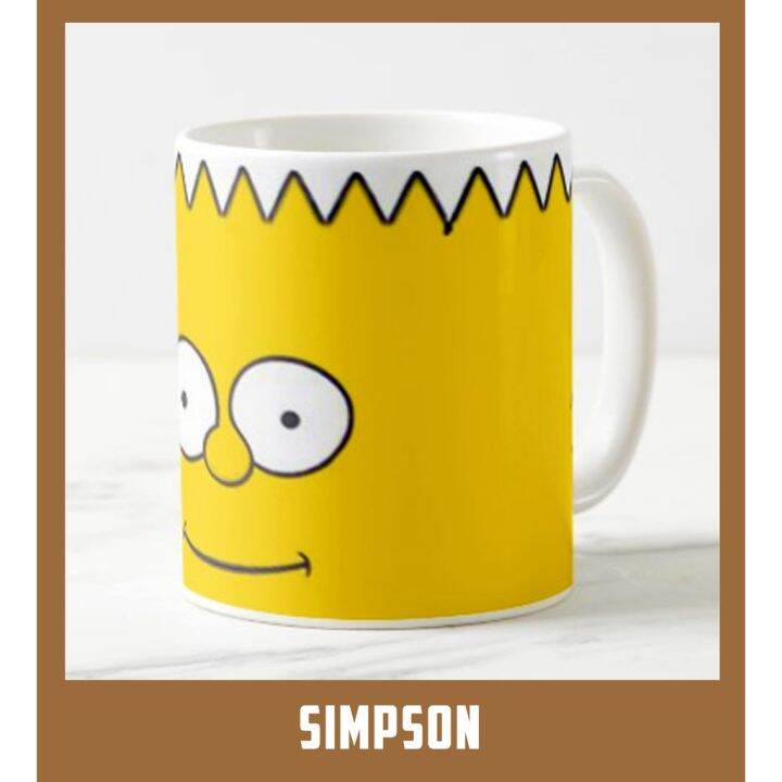 Da Mug Republic Bart Simpson 11 ออนซ์แก้วเซรามิค | Lazada.co.th